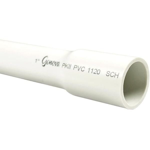 Genova PIPE PVC SCH40 PRESS 1IDX20 530113 | Zoro